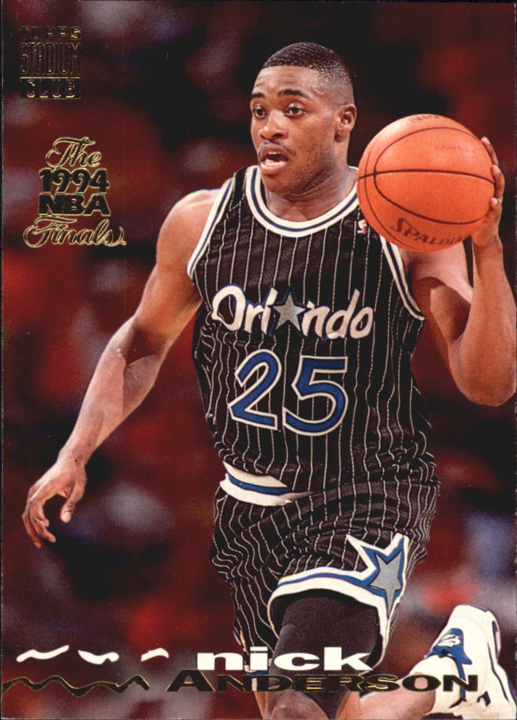 1993-94 Stadium Club Super Teams NBA Finals #333 Nick Anderson - NM-MT