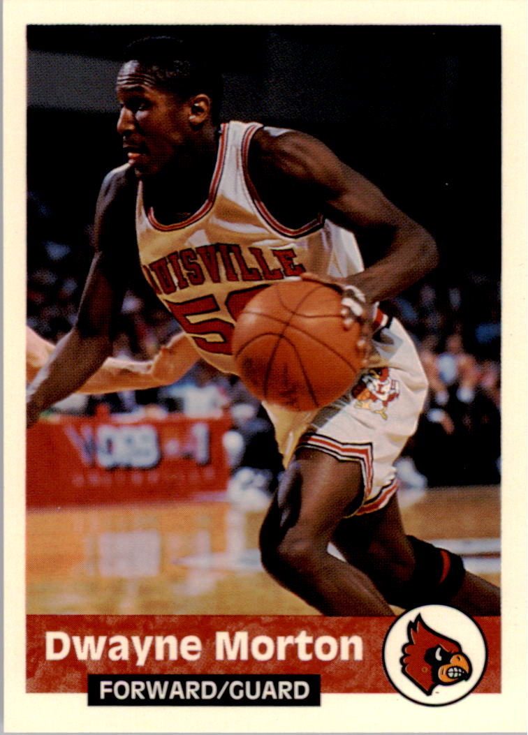 1993-94 Louisville #6 Dwayne Morton - NM-MT