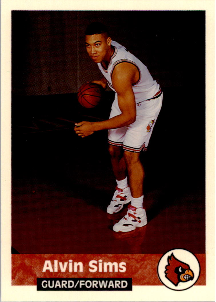1993-94 Louisville #11 Alvin Sims - NM-MT