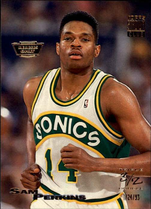 1993-94 Stadium Club Members Only Parallel #11 Sam Perkins TD - NM-MT