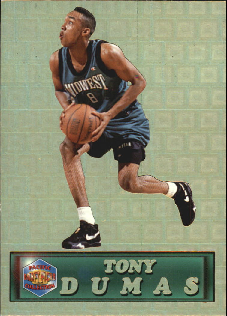 1994 Pacific Prisms #13 Tony Dumas - NM-MT