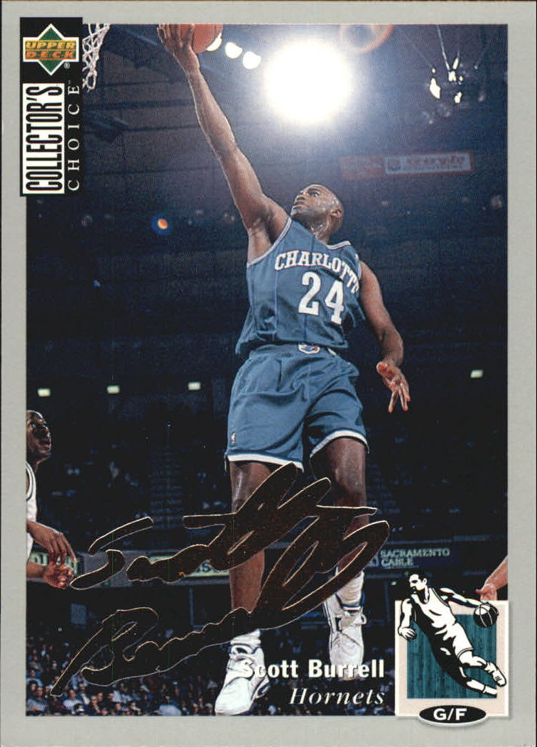 1994-95 Collector's Choice Silver Signature #58 Scott Burrell - NM-MT
