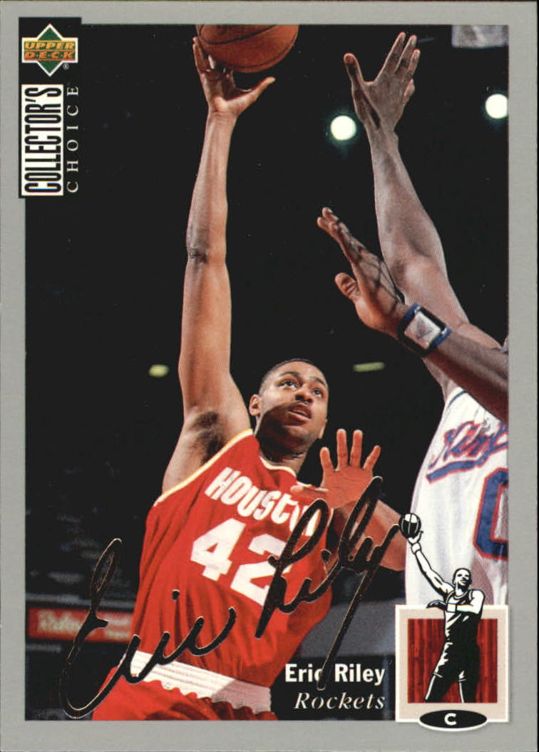 1994-95 Collector's Choice Silver Signature #105 Eric Riley - NM-MT
