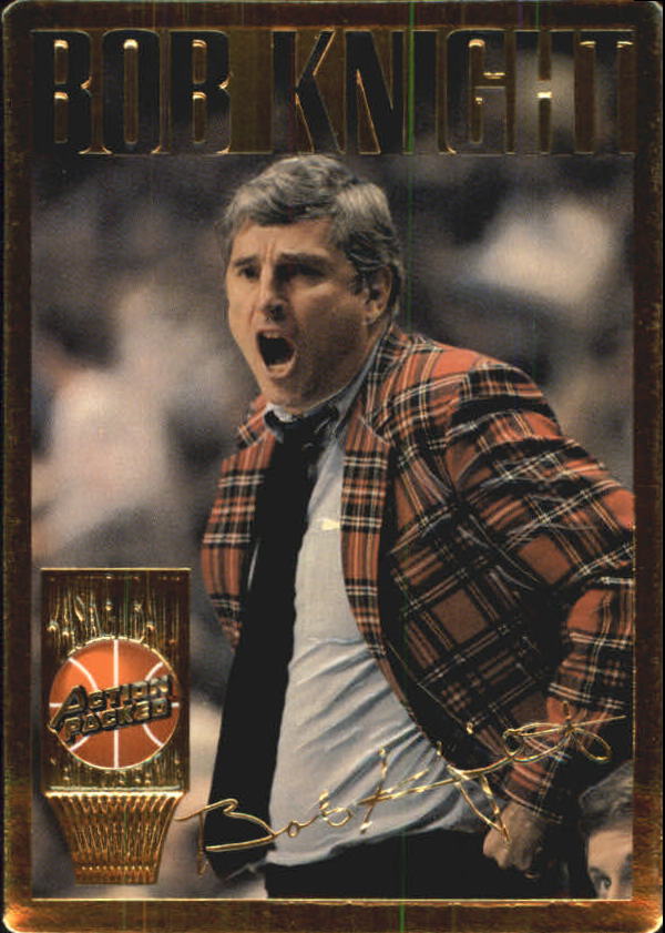 1995 Action Packed Hall of Fame #12 Bob Knight - NM-MT