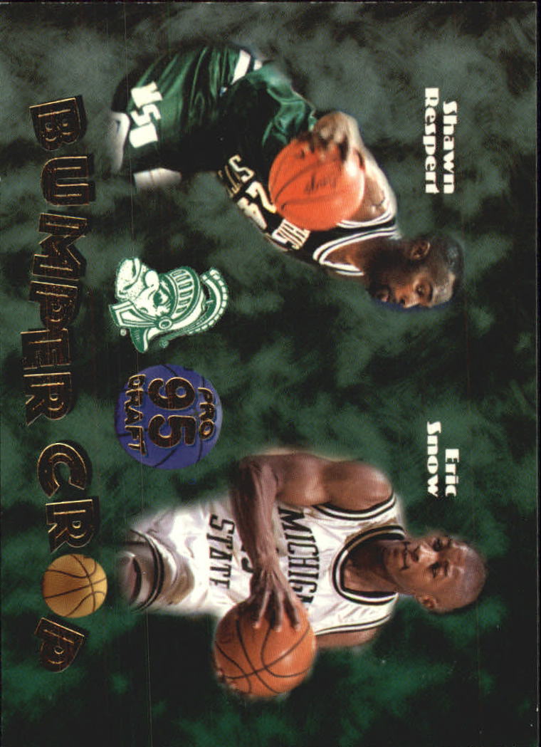 1995 Collect-A-Card #98 Shawn Respert/Eric Snow - A0478 - NM-MT