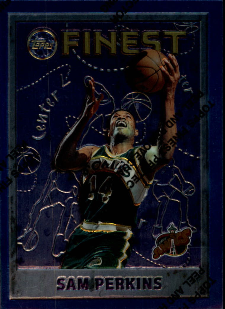 1995-96 Finest #94 Sam Perkins - NM-MT - ChicagoCards.com | Beckett ...