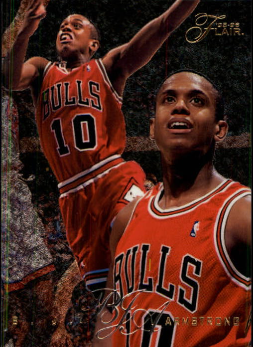 1995-96 Flair #131 B.J. Armstrong - NM-MT