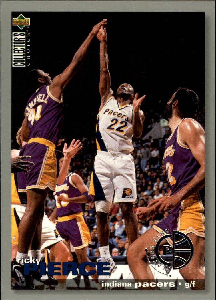 1995-96 Collector's Choice Debut Trade Player's Club #T16 Ricky Pierce ...