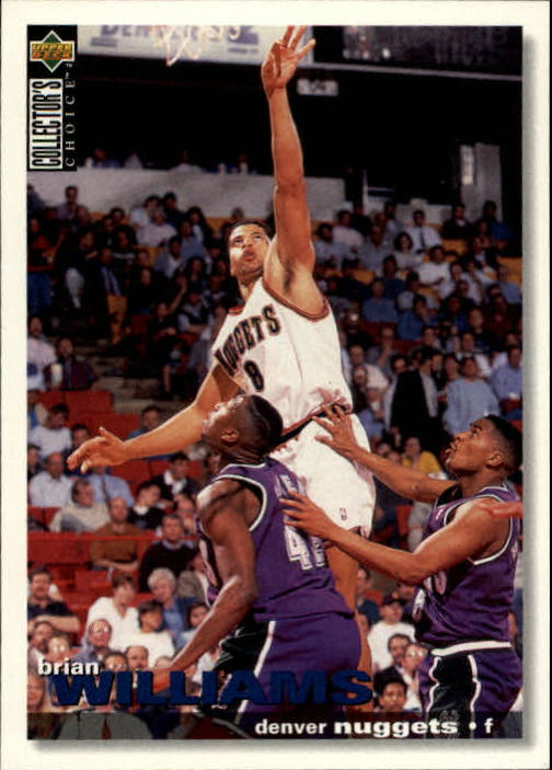 1995-96 Collector's Choice #8 Brian Williams - NM-MT