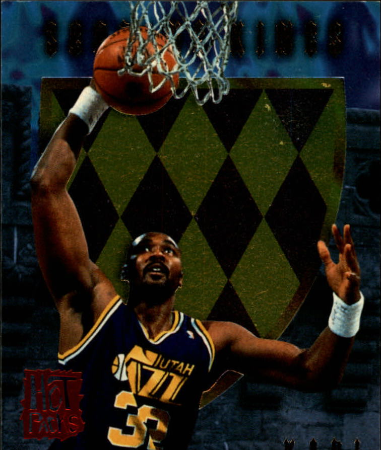 1995-96 Ultra Scoring Kings Hot Pack #5 Karl Malone - NM-MT