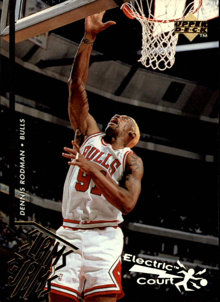 1995-96 Upper Deck Electric Court #356 Dennis Rodman SJ - NM-MT