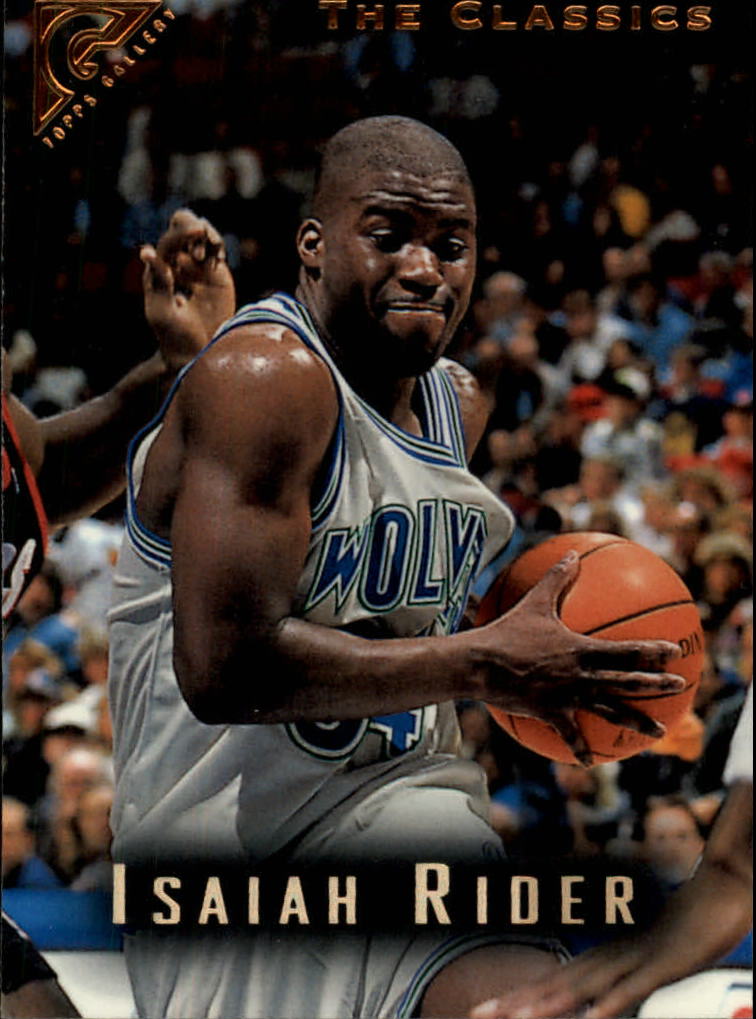 1995-96 Topps Gallery #83 Isaiah Rider - NM-MT