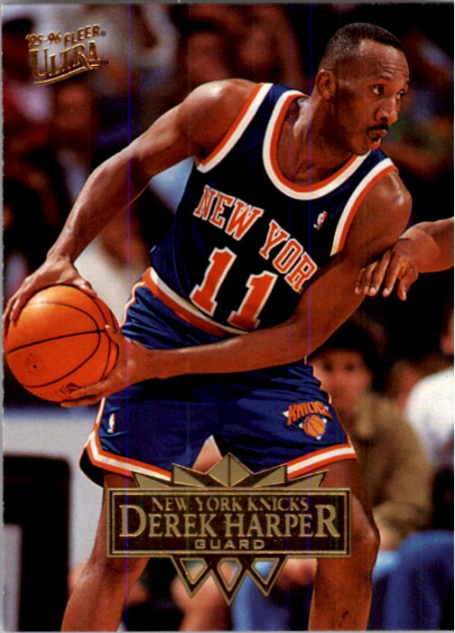 1995-96 Ultra #118 Derek Harper - NM-MT