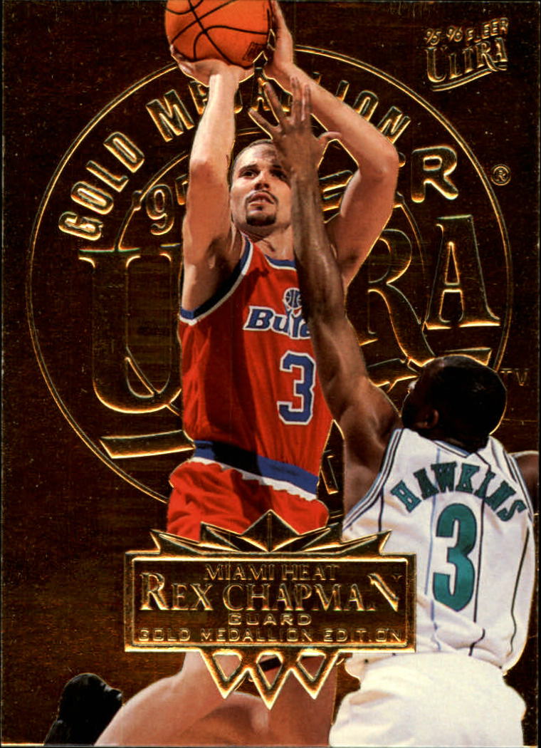 1995-96 Ultra Gold Medallion #93 Rex Chapman - NM-MT