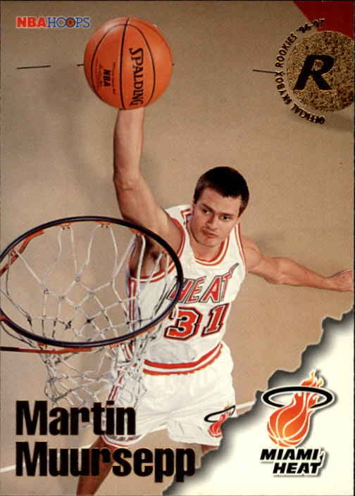 1996-97 Hoops #303 Martin Muursepp RC - NM-MT