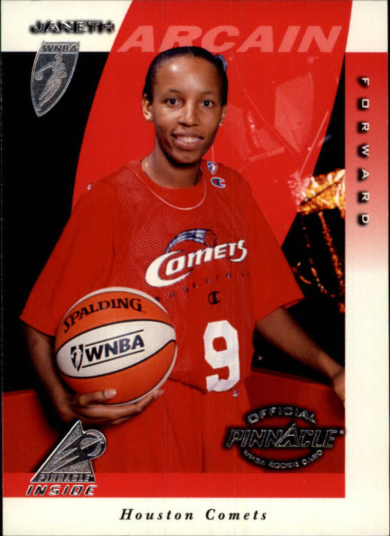 1997 Pinnacle Inside WNBA #38 Janeth Arcain RC - NM-MT