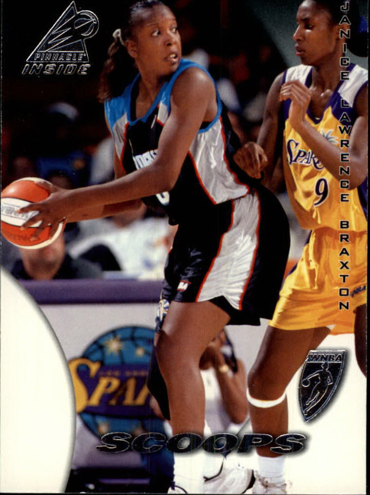 1997 Pinnacle Inside WNBA #61 Janice Lawrence Braxton HS - NM-MT