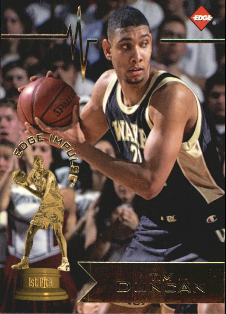 1997 Collector's Edge #1 Tim Duncan - NM-MT