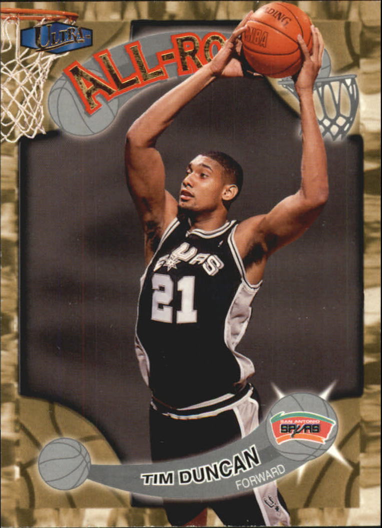1997-98 Ultra All-Rookies #AR1 Tim Duncan - NM-MT