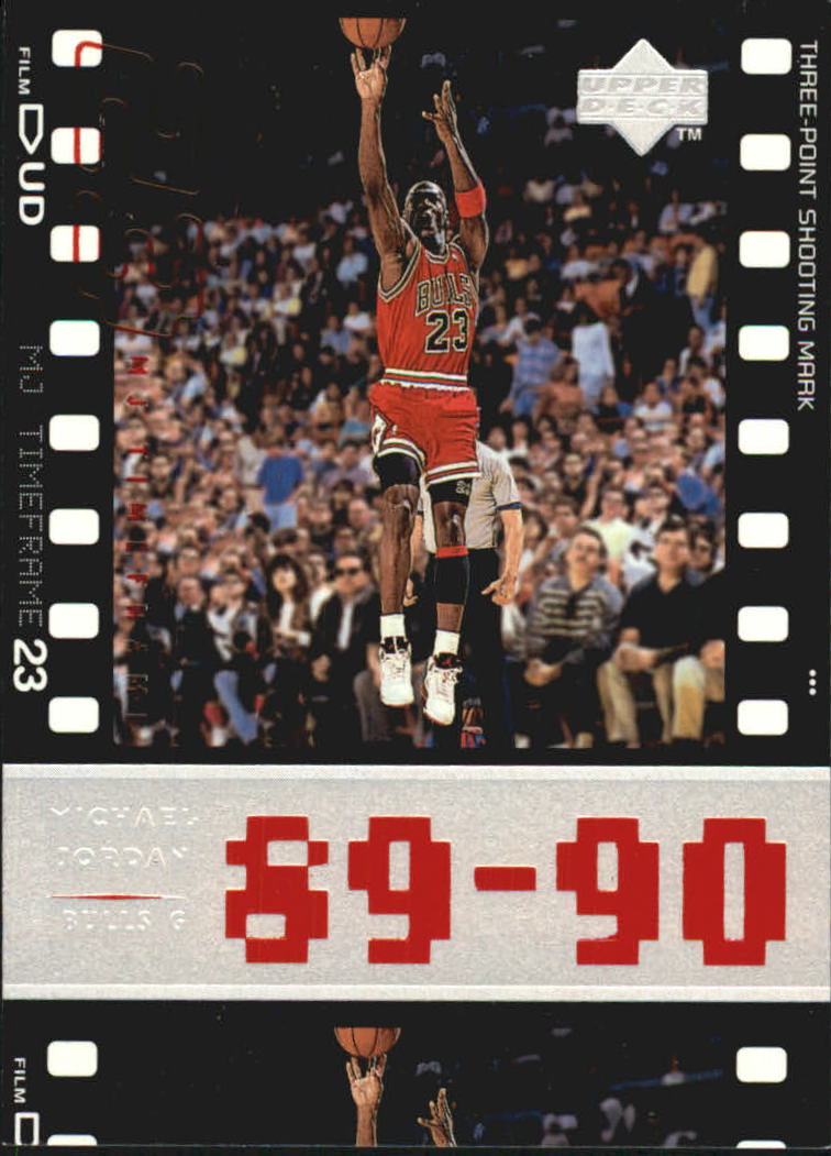 1998 Upper Deck Michael Jordan Living Legend #33 Michael Jordan TF 1989 ...