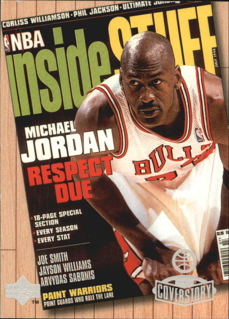1998 Upper Deck Michael Jordan Living Legend Cover Story #C8 Michael ...