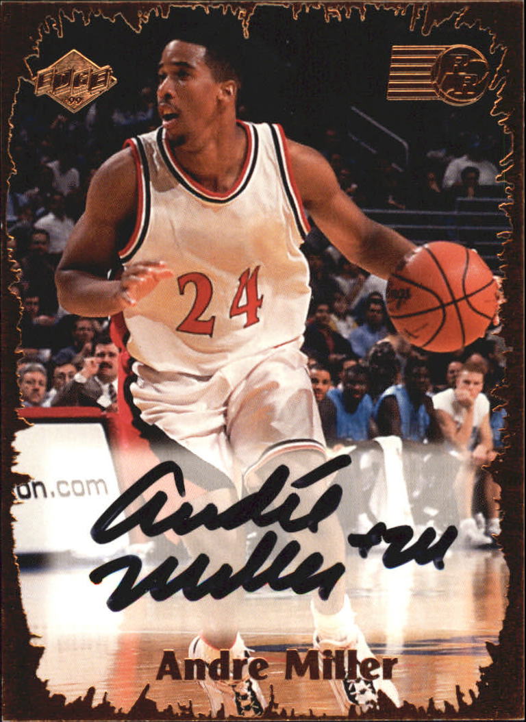 1999 Collector's Edge Rookie Rage Pro Signatures #33 Andre Miller - NM-MT