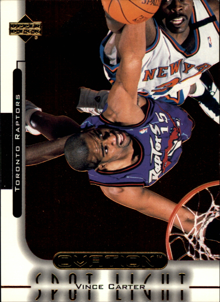 1999-00 Upper Deck Ovation Spotlight #OS6 Vince Carter - NM-MT ...