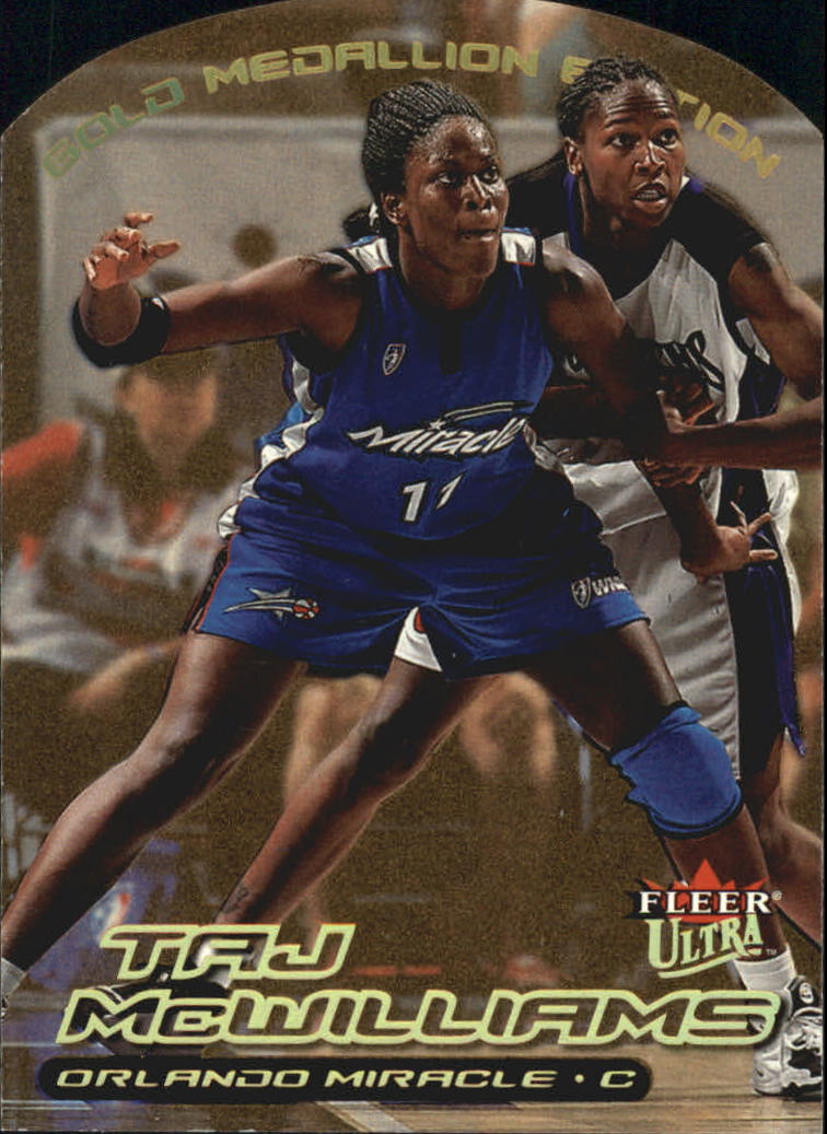 2000 Ultra WNBA Gold Medallion #50 Taj McWilliams - NM-MT