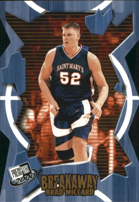 2000 Press Pass Breakaway #BA25 Brad Millard - NM-MT