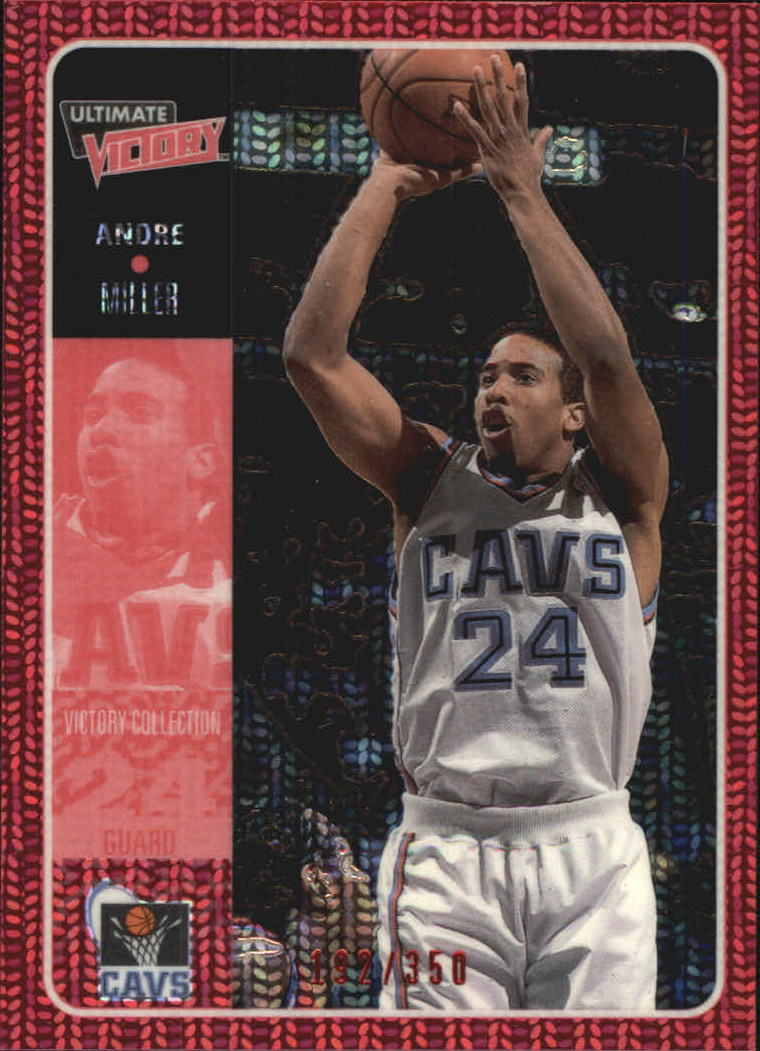 2000-01 Ultimate Victory Victory Collection #10 Andre Miller - NM-MT ...