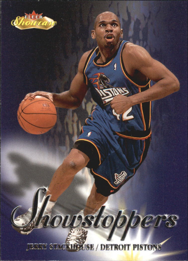2000-01 Fleer Showcase Showstoppers #11 Jerry Stackhouse - NM-MT
