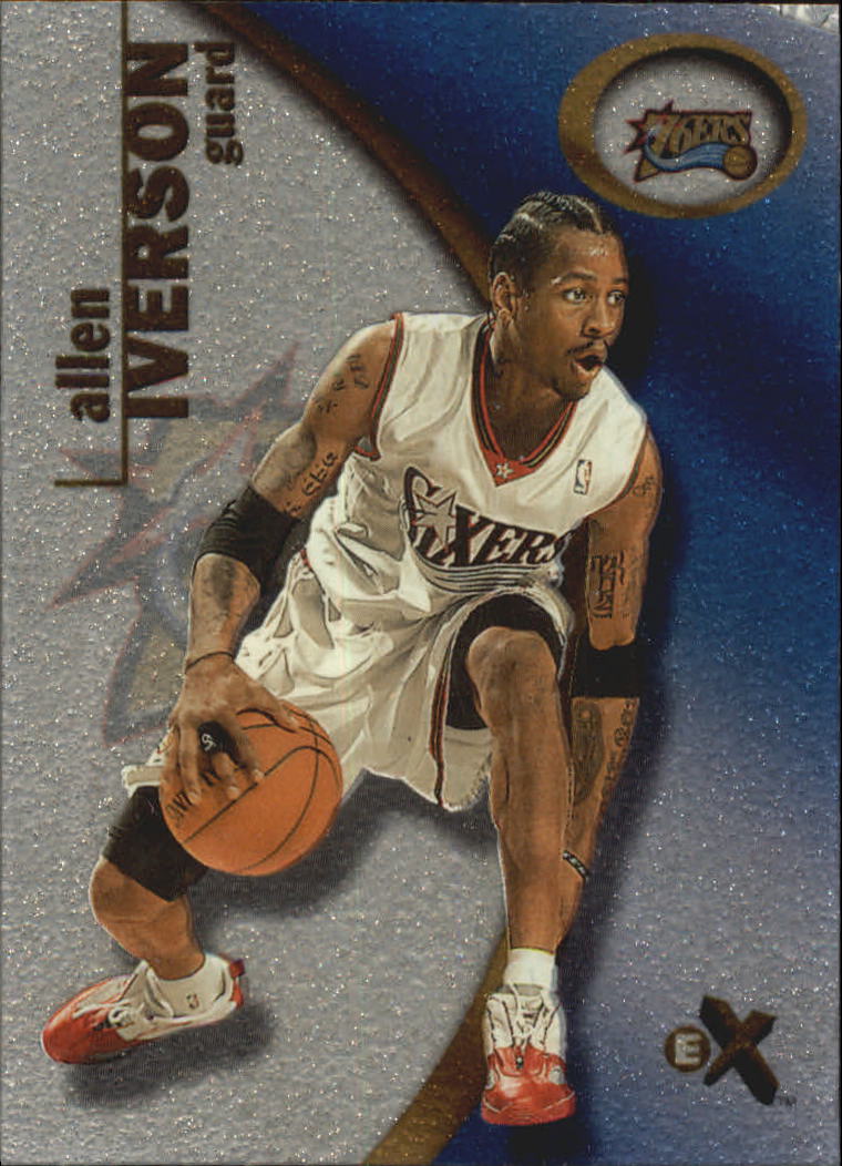2000-01 E-X #65 Allen Iverson - NM-MT