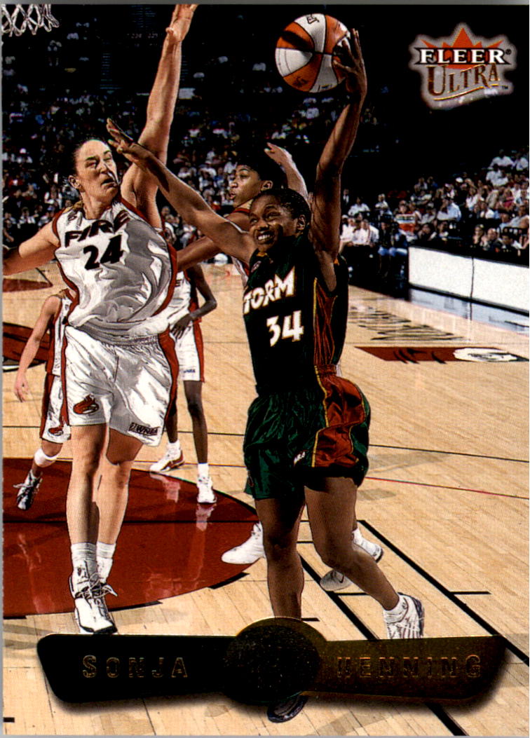 2002 Ultra WNBA #57 Sonja Henning - NM-MT