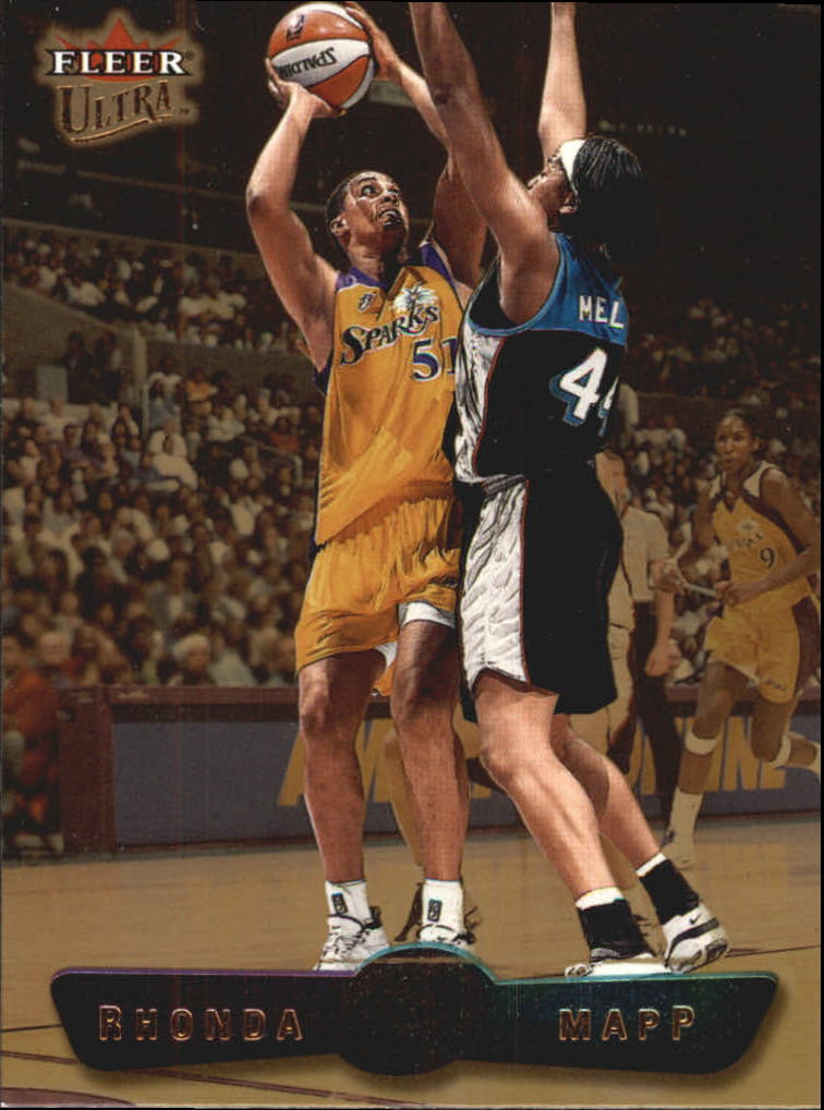 2002 Ultra WNBA Gold Medallion #45 Rhonda Mapp - NM-MT