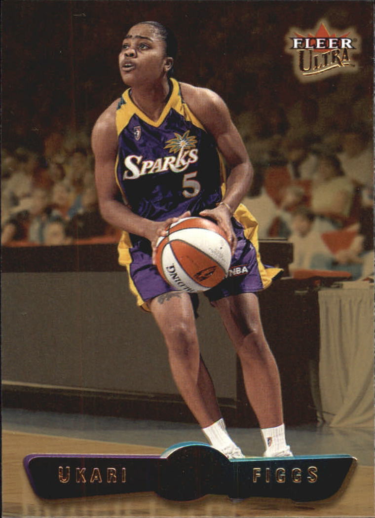 2002 Ultra WNBA Gold Medallion #59 Ukari Figgs - NM-MT