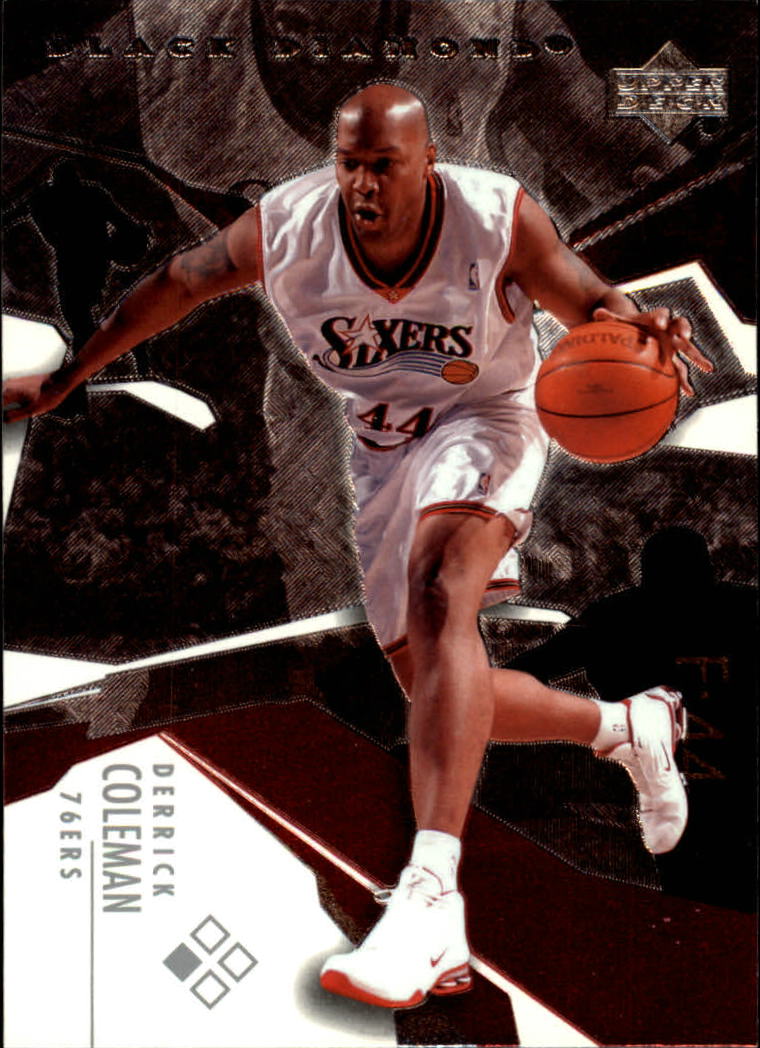2003-04 Black Diamond #44 Derrick Coleman - NM-MT