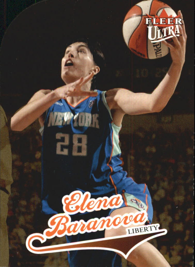 2004 Ultra WNBA Gold Medallion #87 Elena Baranova - @WHS - NM-MT