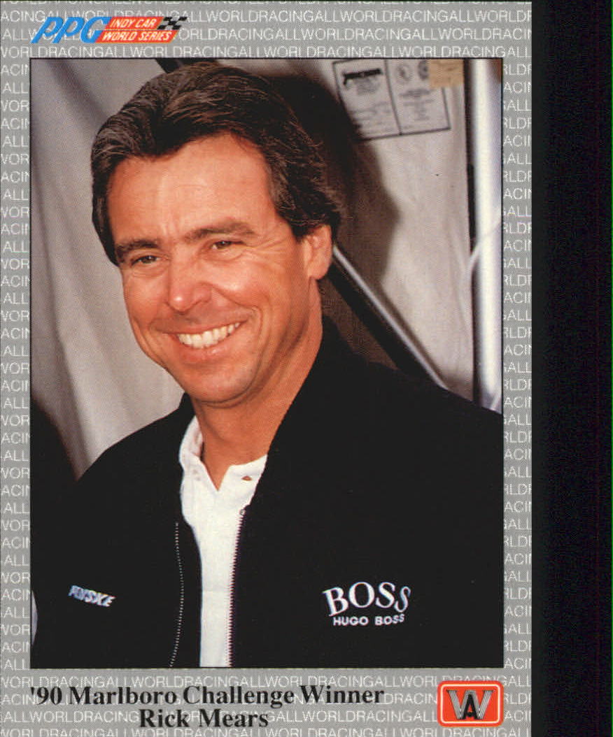 1991 All World Indy #74 Rick Mears Winner - NM-MT