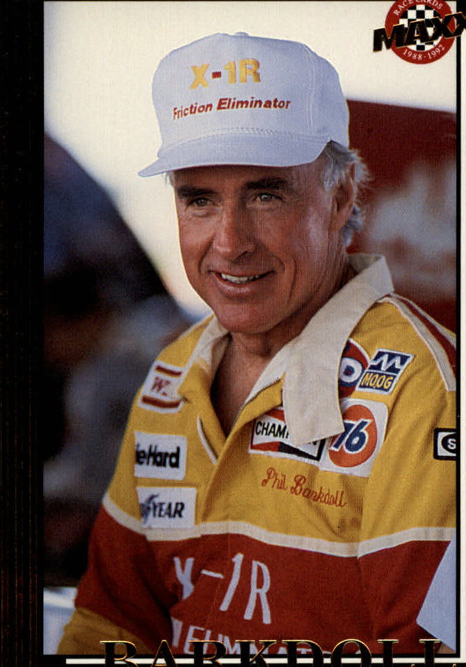 1992 Maxx Black #73 Phil Barkdoll - NM-MT