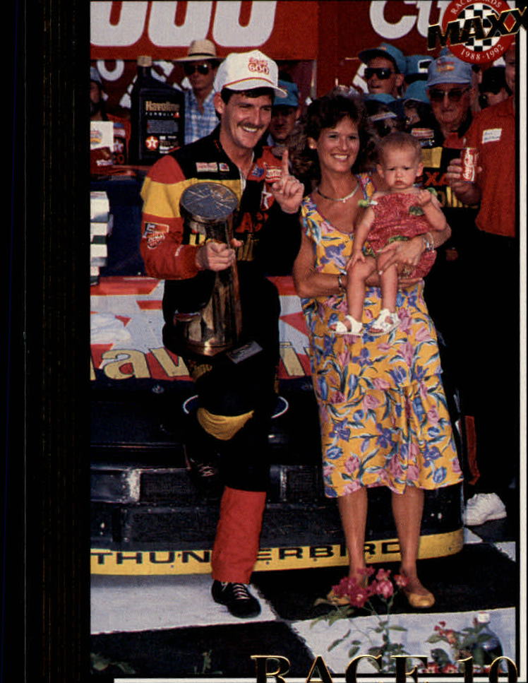 1992 Maxx Black #274 Davey Allison/Deborah Allison/Year in Review RC - NM