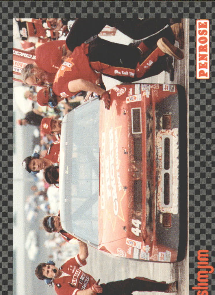 1992 Slim Jim Bobby Labonte #9 Bobby Labonte in Pits - NM-MT