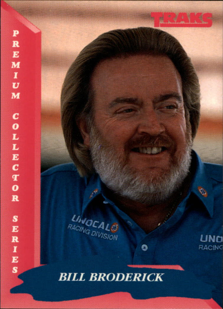 1993 Traks #93 Bill Brodrick - NM-MT