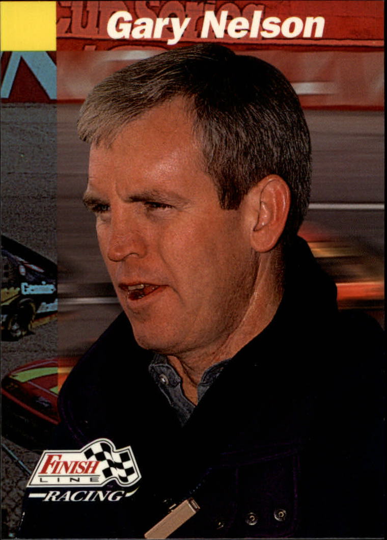 1993 Finish Line #33 Gary Nelson - NM-MT - THE COLLECTOR'S FRIEND ...