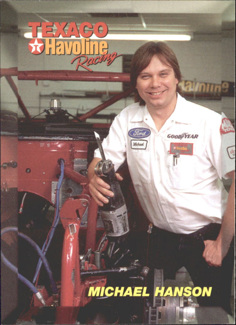 1994 Maxx Texaco Ernie Irvan #35 Michael Hanson - NM-MT