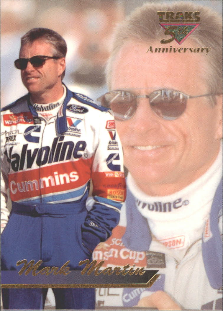 1995 Traks 5th Anniversary #40 Mark Martin - NM-MT
