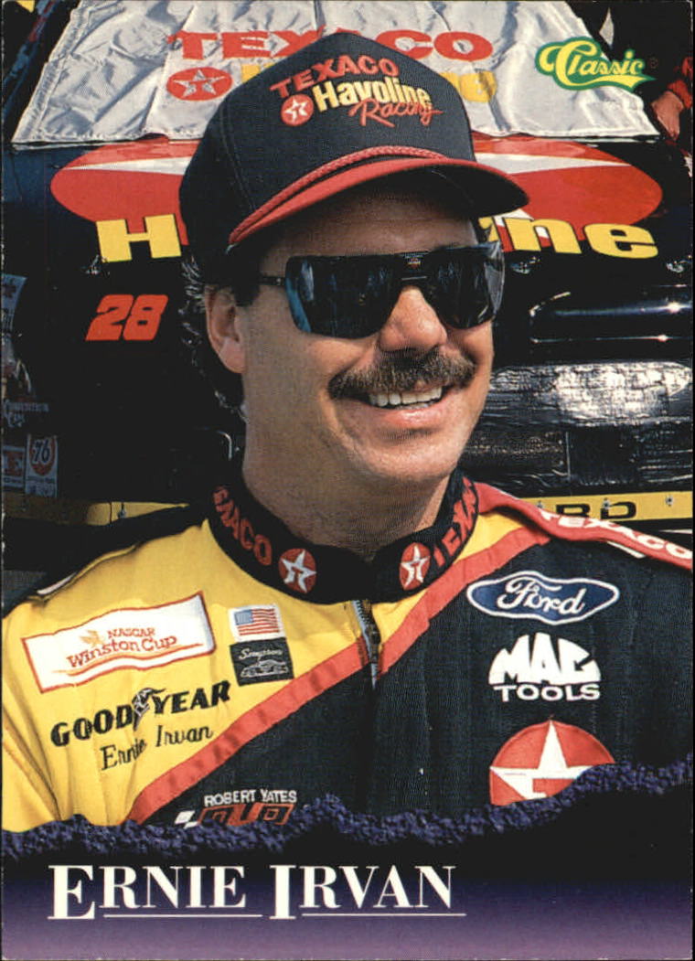 1996 Classic #37 Ernie Irvan - NM - Ziggy's Eastpointe Sportscards ...