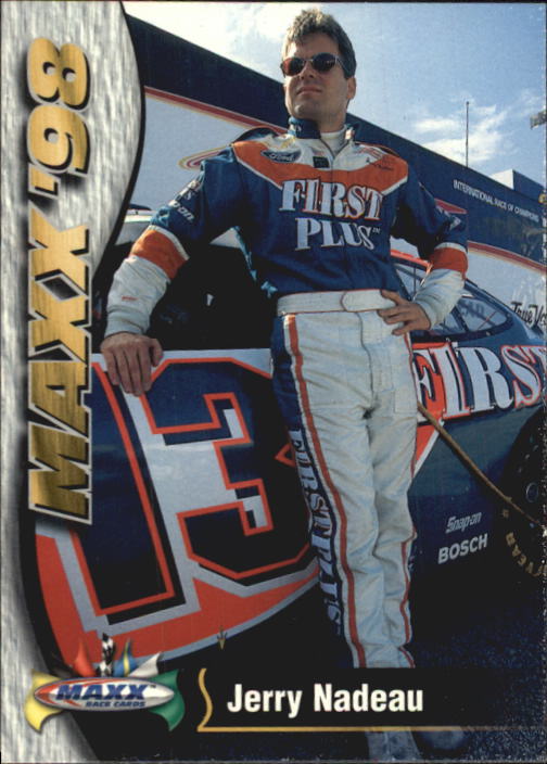 1998 Maxx #13 Jerry Nadeau RC - NM-MT