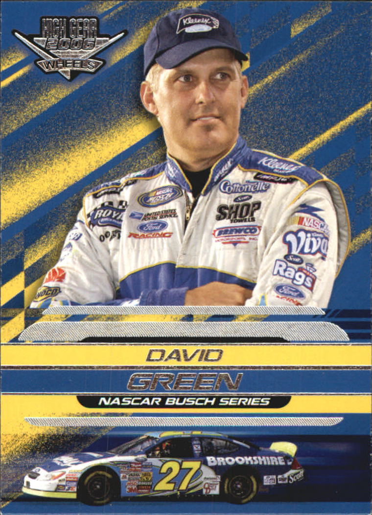 2006 Wheels High Gear #34 David Green NBS - NM-MT