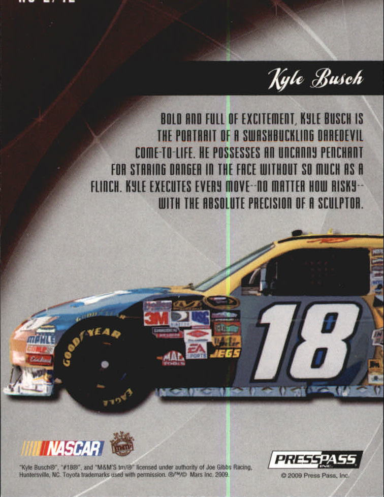 2009 Press Pass NASCAR Gallery #NG2 Kyle Busch - NM-MT