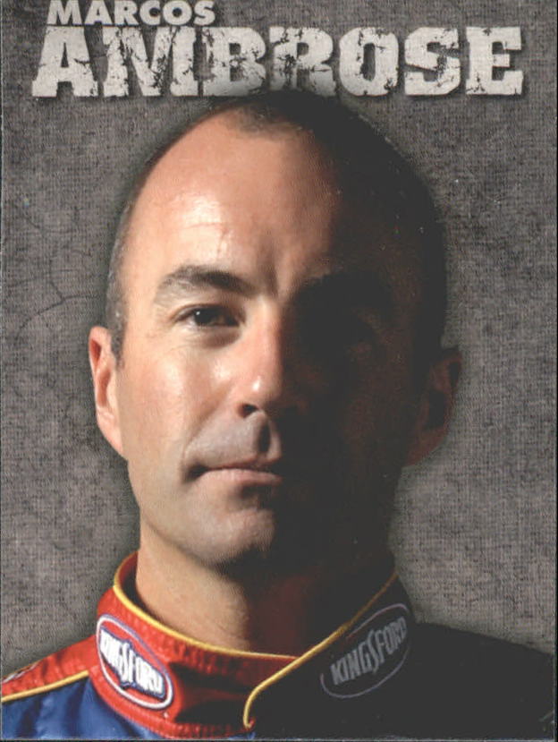 2010 Wheels Main Event Fight Card #FC2 Marcos Ambrose - NM-MT